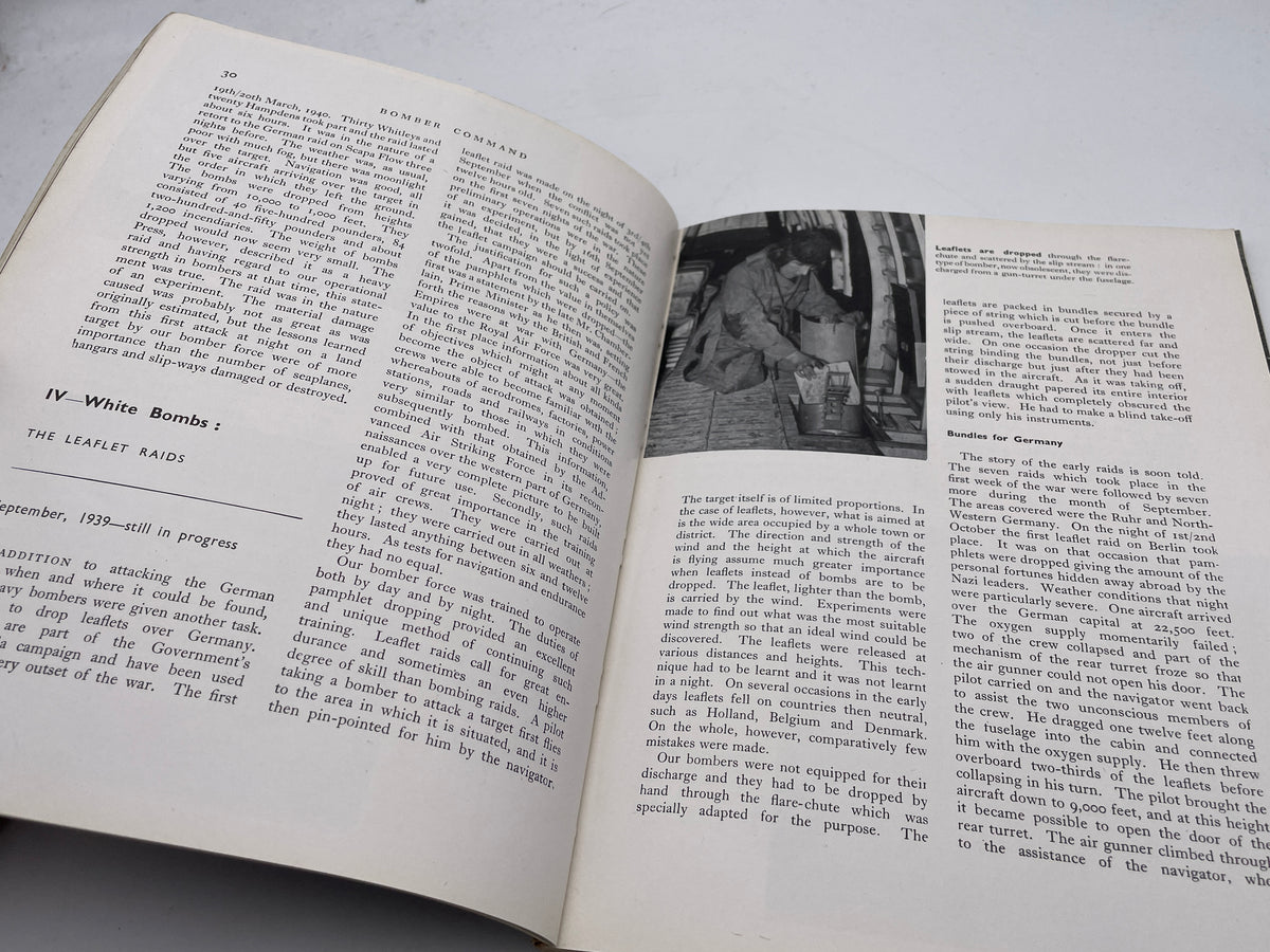 Original 1941 Dated Book, "Bomber Command" – Hornbeam Militaria