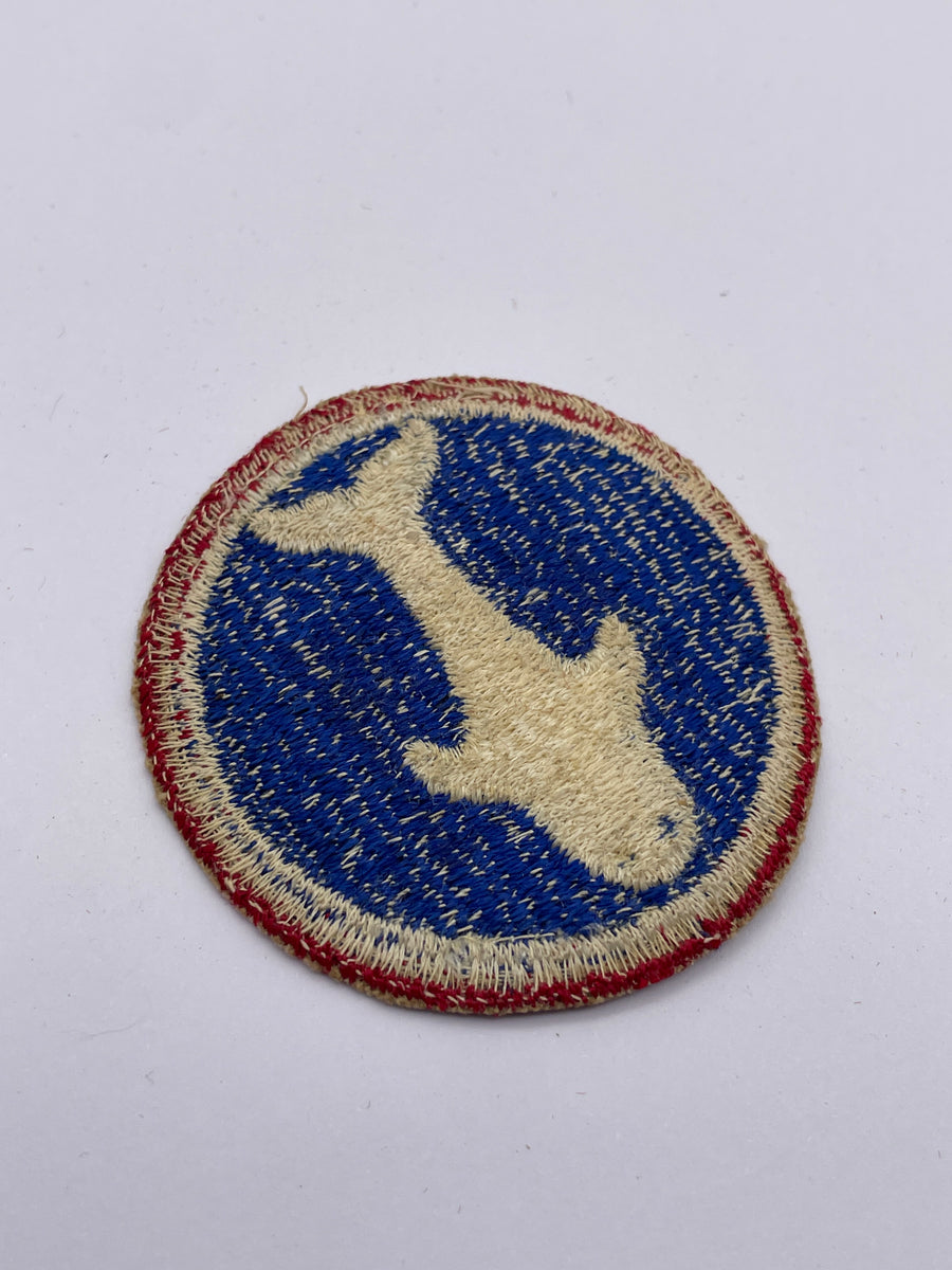 Original World War Two American Army Atlantic Base Command Patch – Hornbeam Militaria