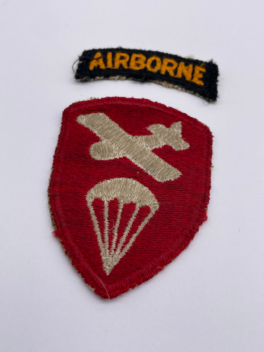 Original World War Two American Airborne Command Patch – Hornbeam Militaria