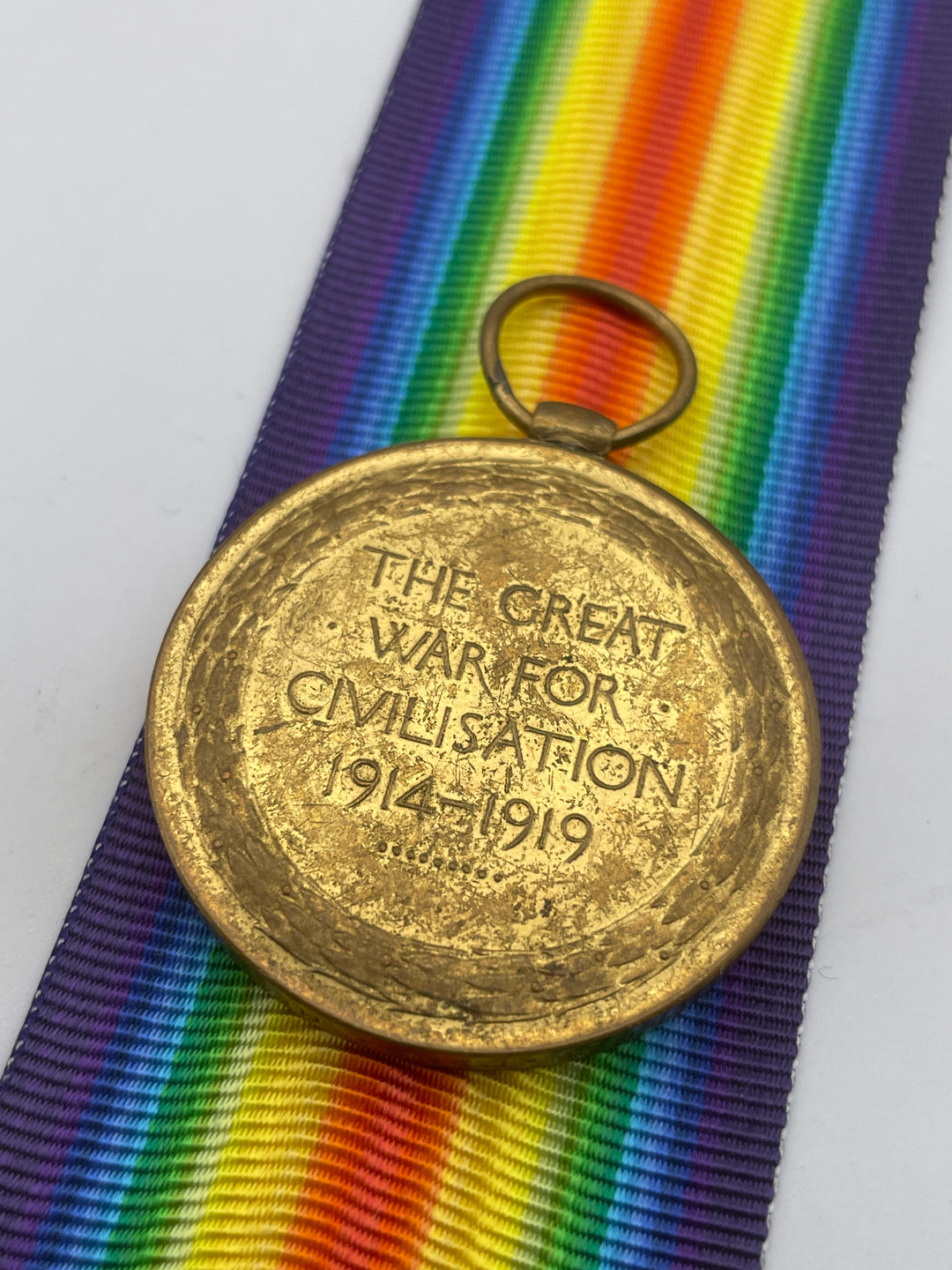 Original World War One Victory Medal, Pte Pile, Northumberland Fusilie ...