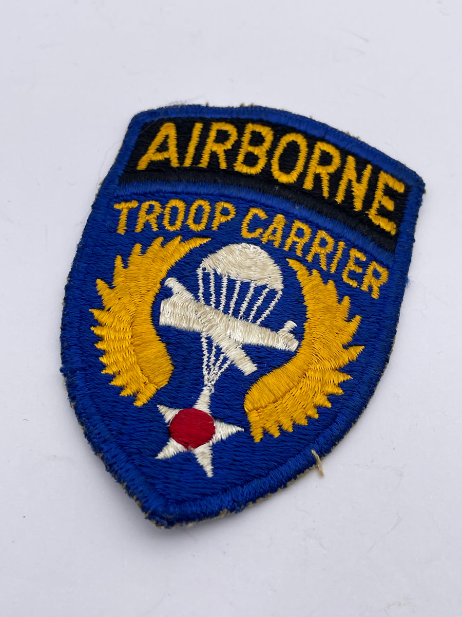 Original World War Two American Airborne Troop Carrier Patch – Hornbeam ...