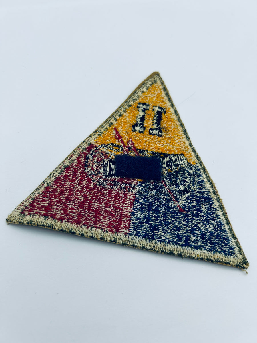 Original World War Two American 11th Armoured Infantry Division Patch ...