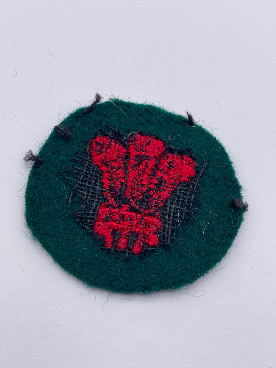 Original World War Two British North Wales District Command Patch ...