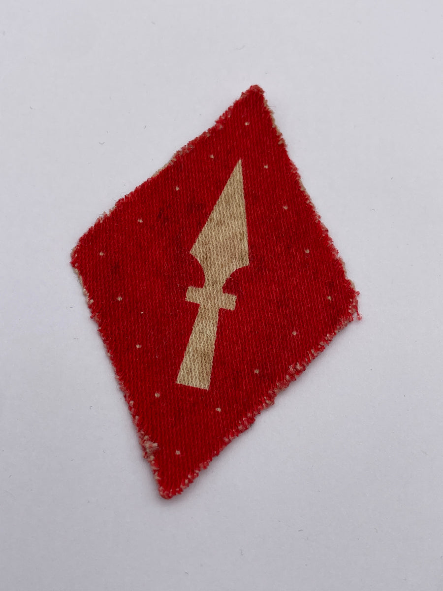 Original World War Two British I Corps Patch – Hornbeam Militaria