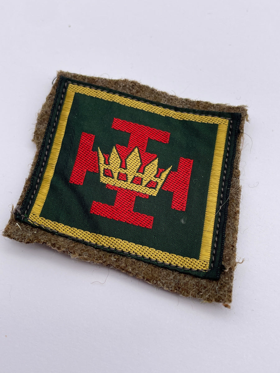 Original British 48th Infantry Division Patch – Hornbeam Militaria