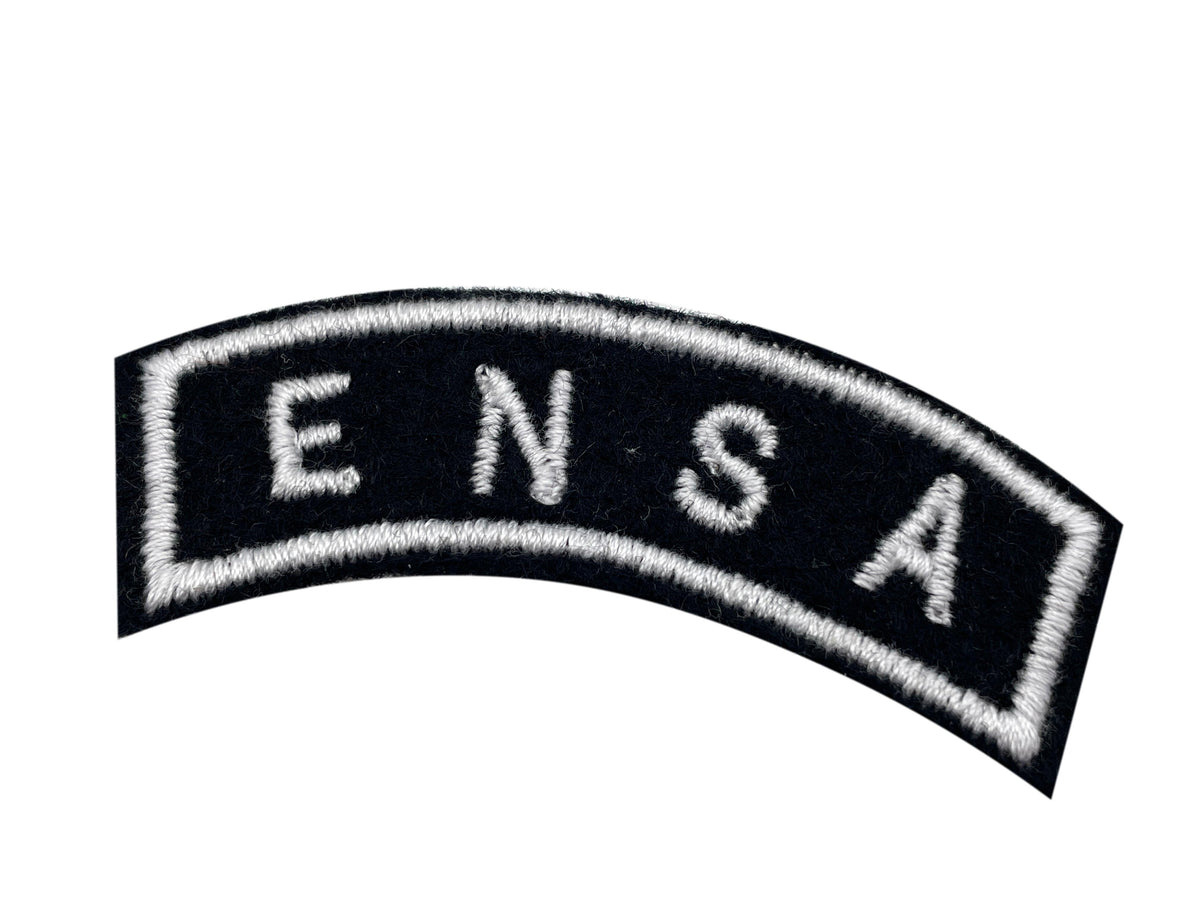 Entertainments National Service Association "ENSA" Shoulder Title, Pat ...