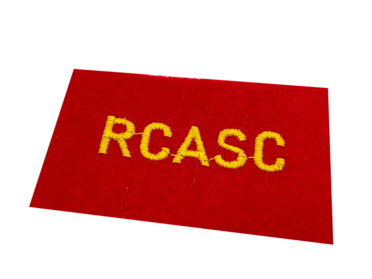 1st Canadian Division Formation Sign, Royal Canadian Army Service Corp ...