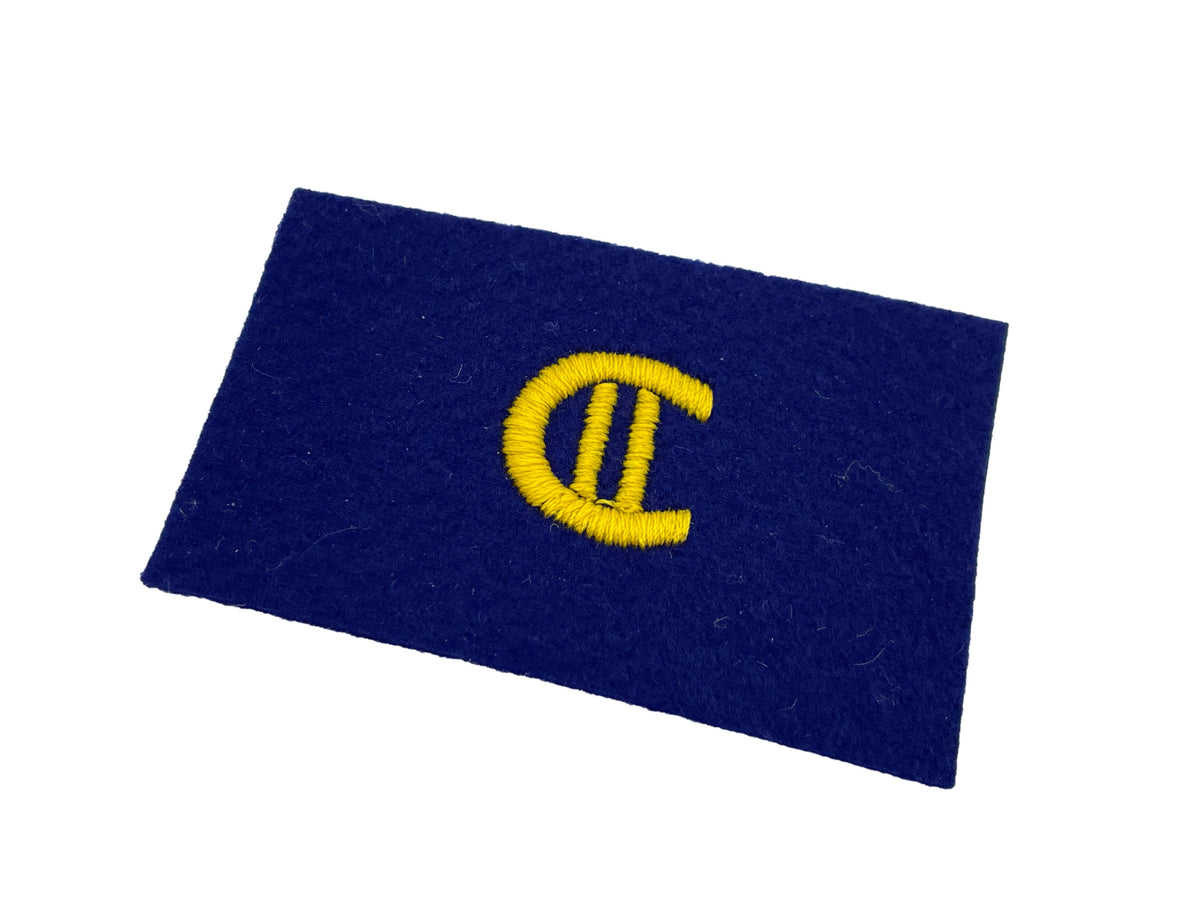 2nd Canadian Division Formation Sign, C-11 Officer Pattern, Made in En ...