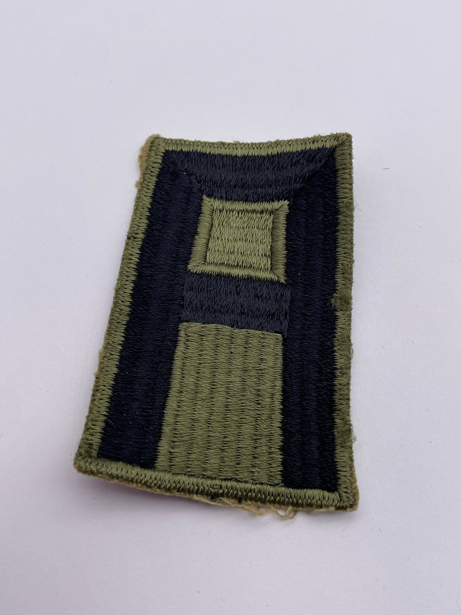 Original Post World War Two American 1st Army Patch – Hornbeam Militaria