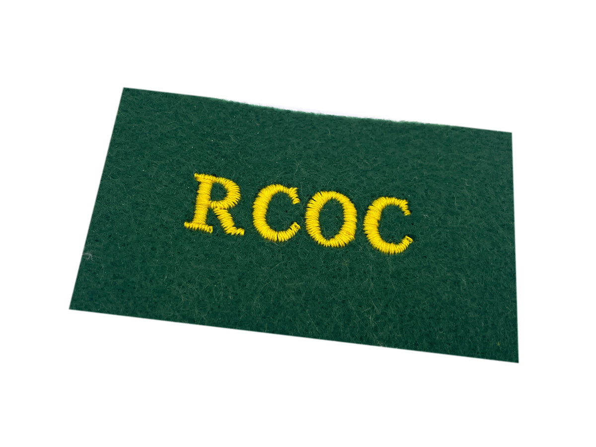 4th Canadian Division Formation Sign, Royal Canadian Ordnance Corps, M ...