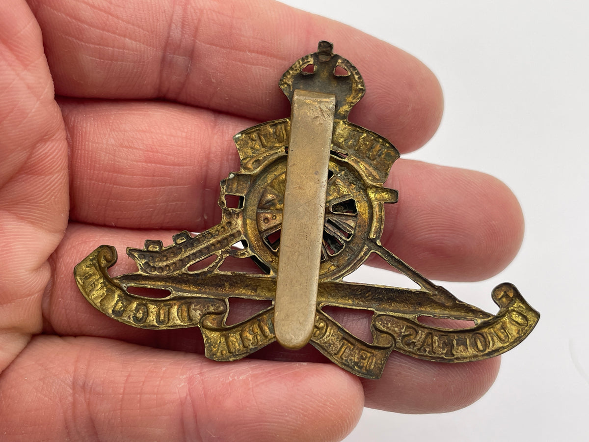 Original GRVI Era Royal Artillery Cap Badge, Rotating Wheel – Hornbeam ...