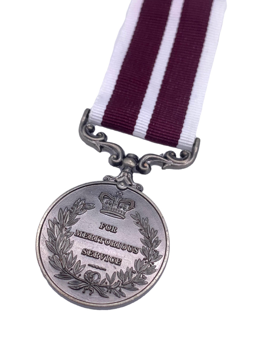 Meritorious Service Medal (MSM), GRV Variant – Hornbeam Militaria
