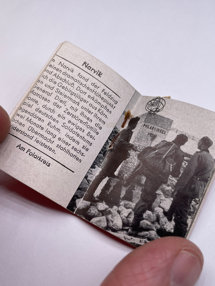 Original World War Two German Booklet, "Des Fuhrers Kampf in Norwegen ...