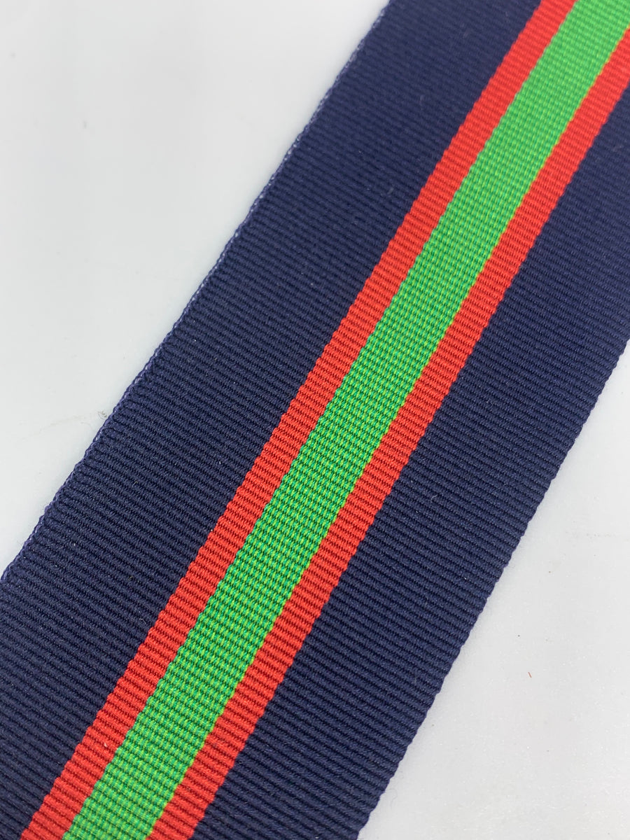 Royal Naval Volunteer Reserve Decoration Medal (1908) Ribbon, Full Siz ...