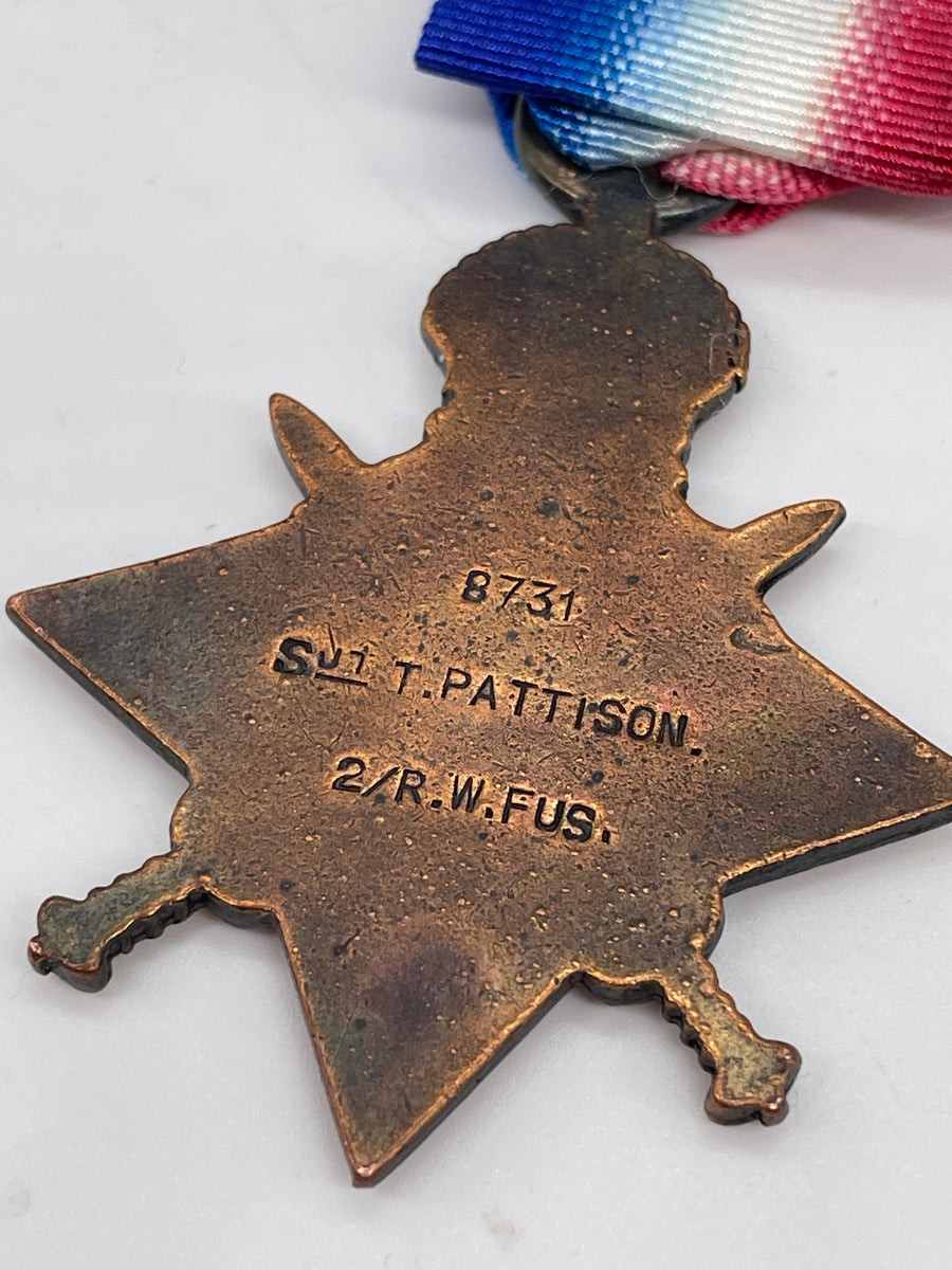 Die Struck Replica World War One 1914 "Mons" Star, Well Known Copy, Sj ...