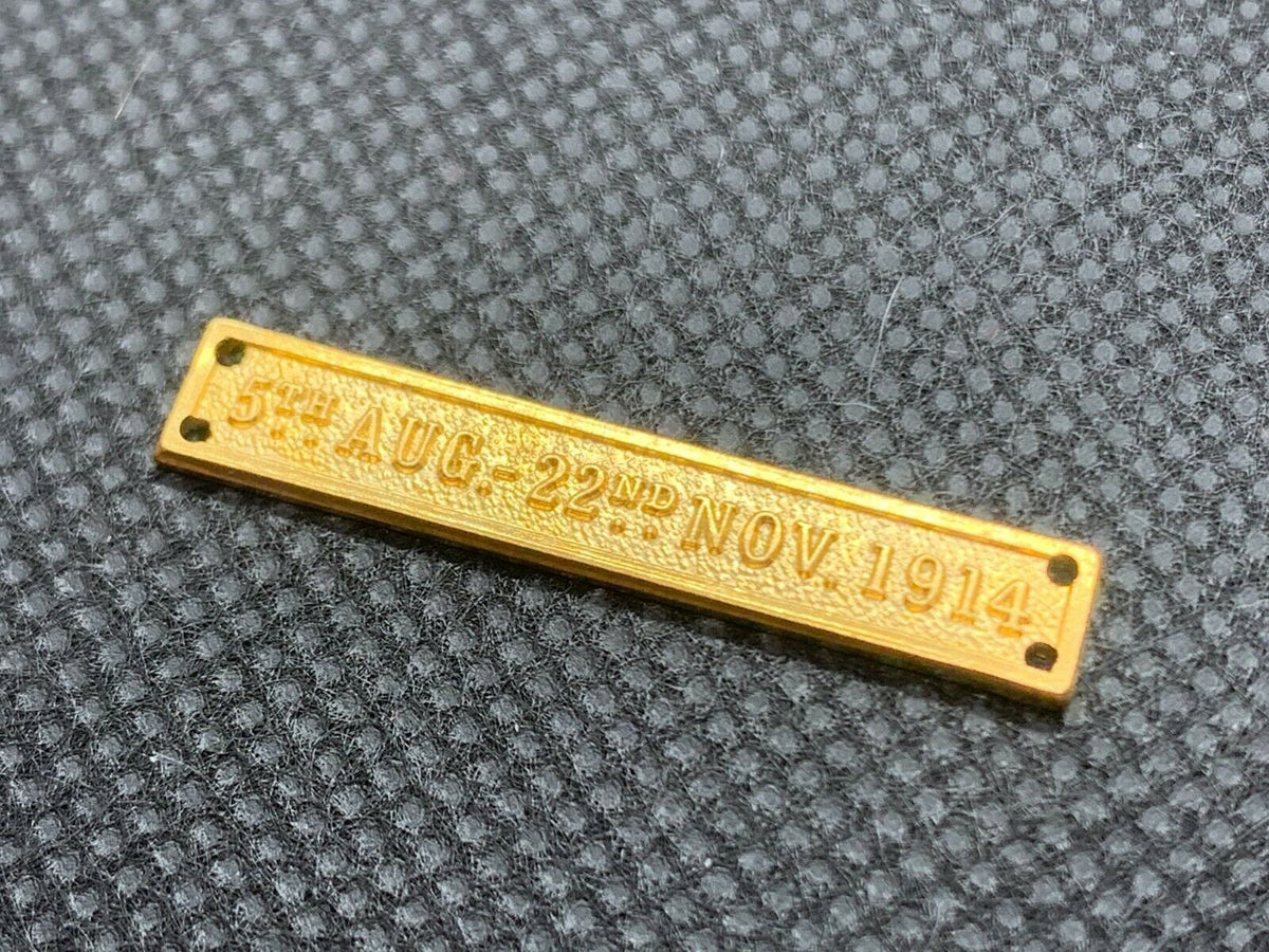 Premium Quality Replica 1914 "Mons" Star Clasp, British Made – Hornbeam ...